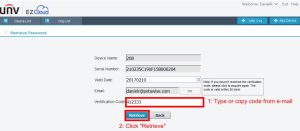 Uniview Devices Password Reset - DVRCMS.Com