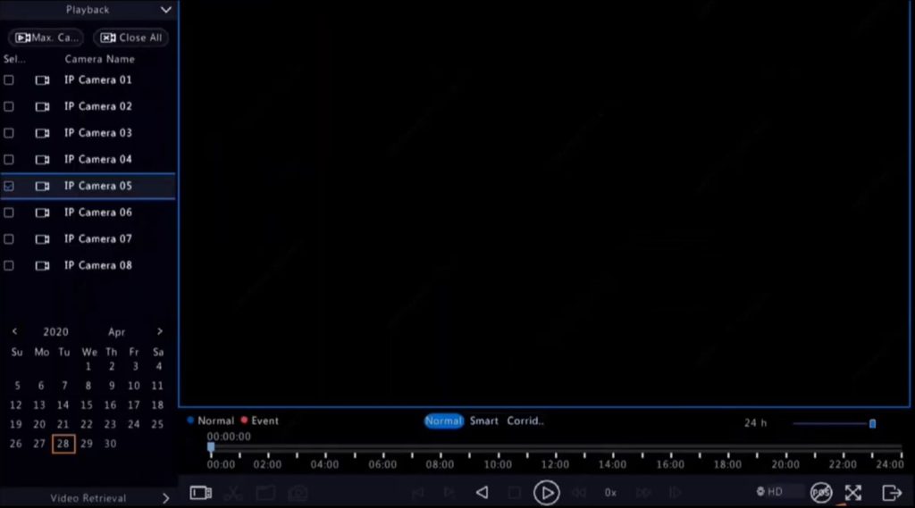 UNV Viewing Playback And Clipping - DVRCMS.Com