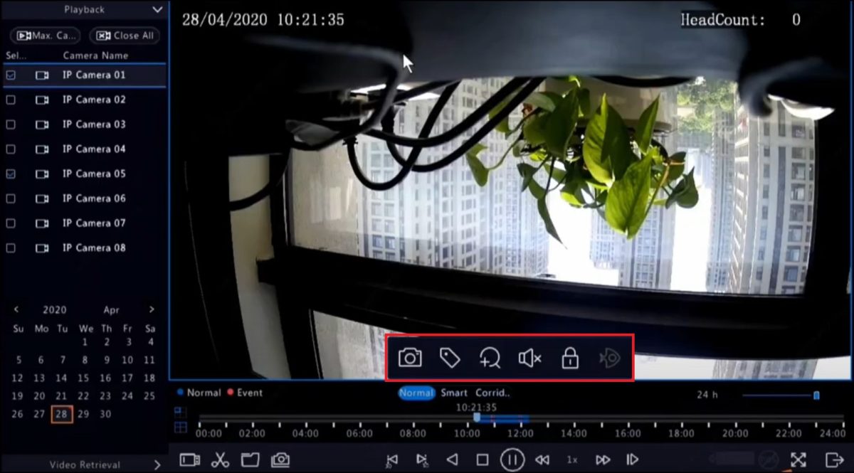 UNV Viewing Playback And Clipping - DVRCMS.Com
