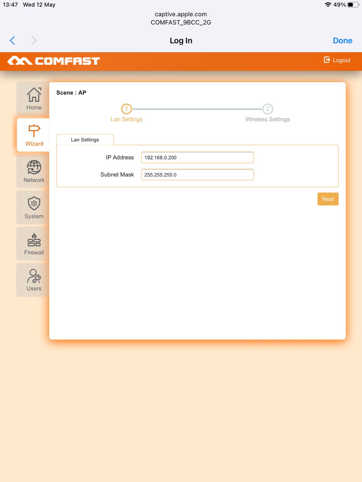 Comfast Long Range WiFi Access Point Setup - DVRCMS.Com