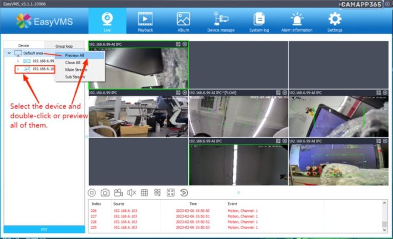 P6SLite EasyVMS Installation Guide - DVRCMS.Com