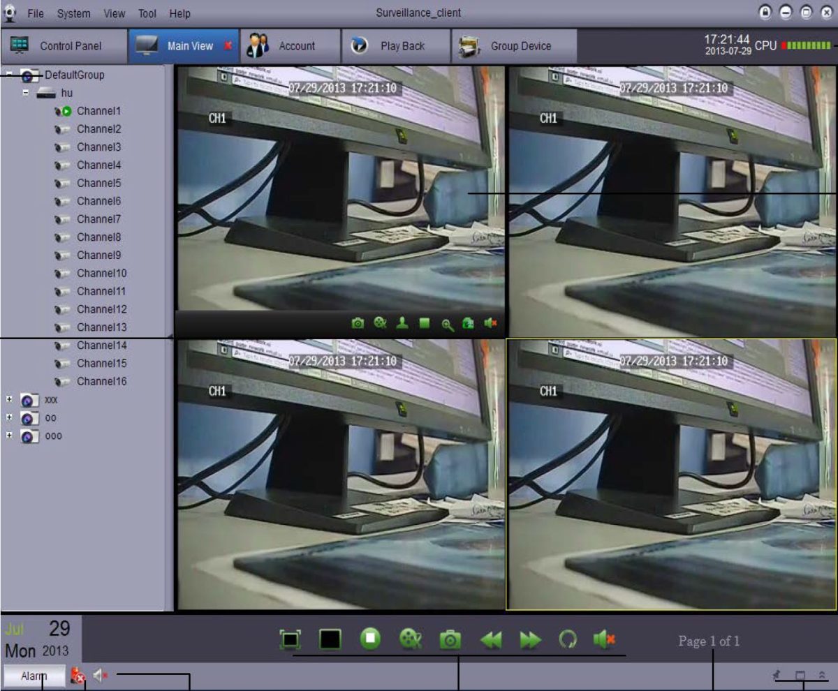 Gamut Surveillance Client Guide - DVRCMS.Com