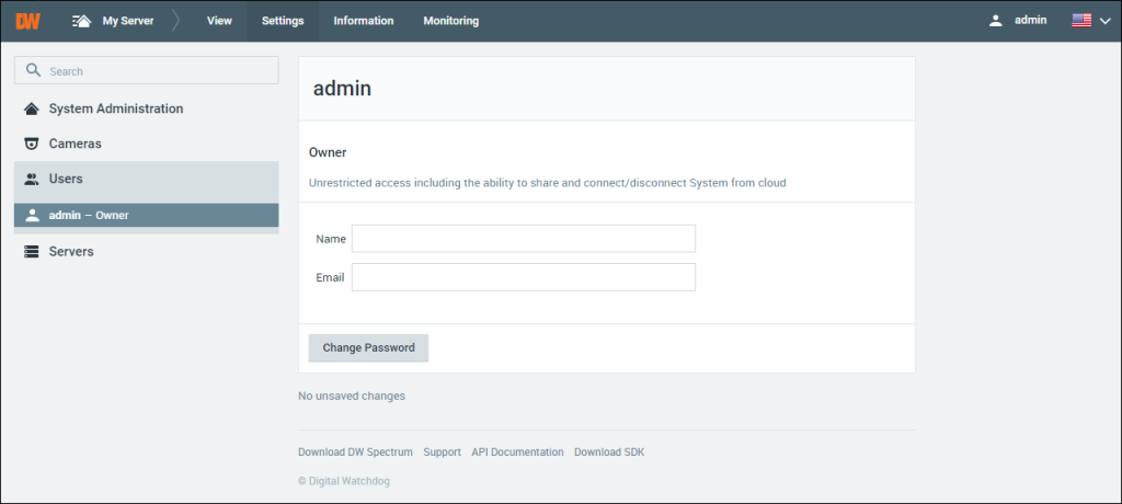 DW Spectrum Full User Guide - DVRCMS.Com