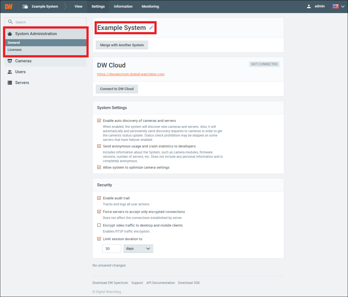 DW Spectrum Full User Guide - DVRCMS.Com