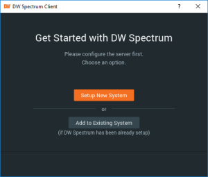 Installing DW Spectrum - DVRCMS.Com
